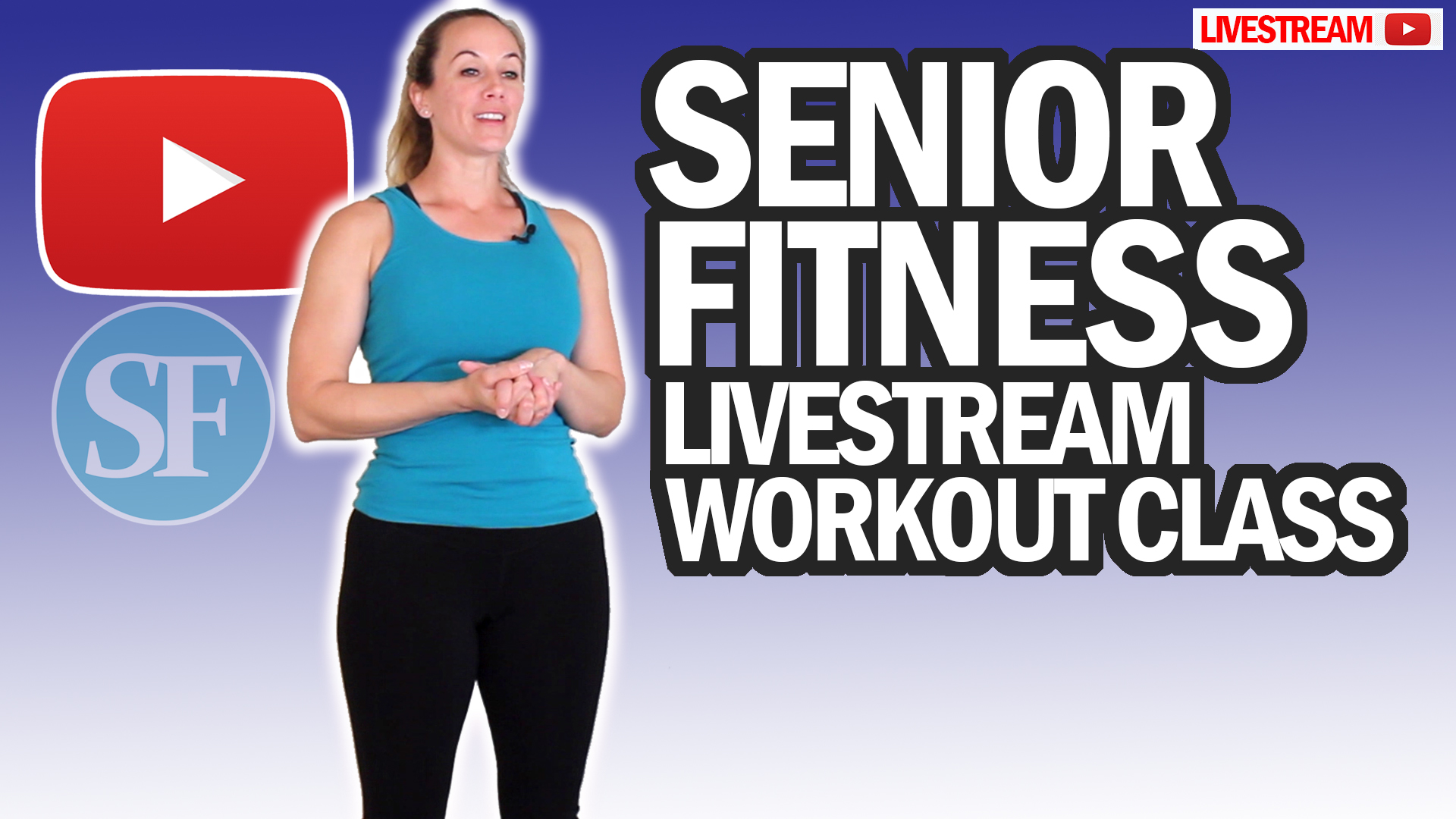 Senior Fitness 30 Min "Walking In Place" Marching Class With Ending ...
