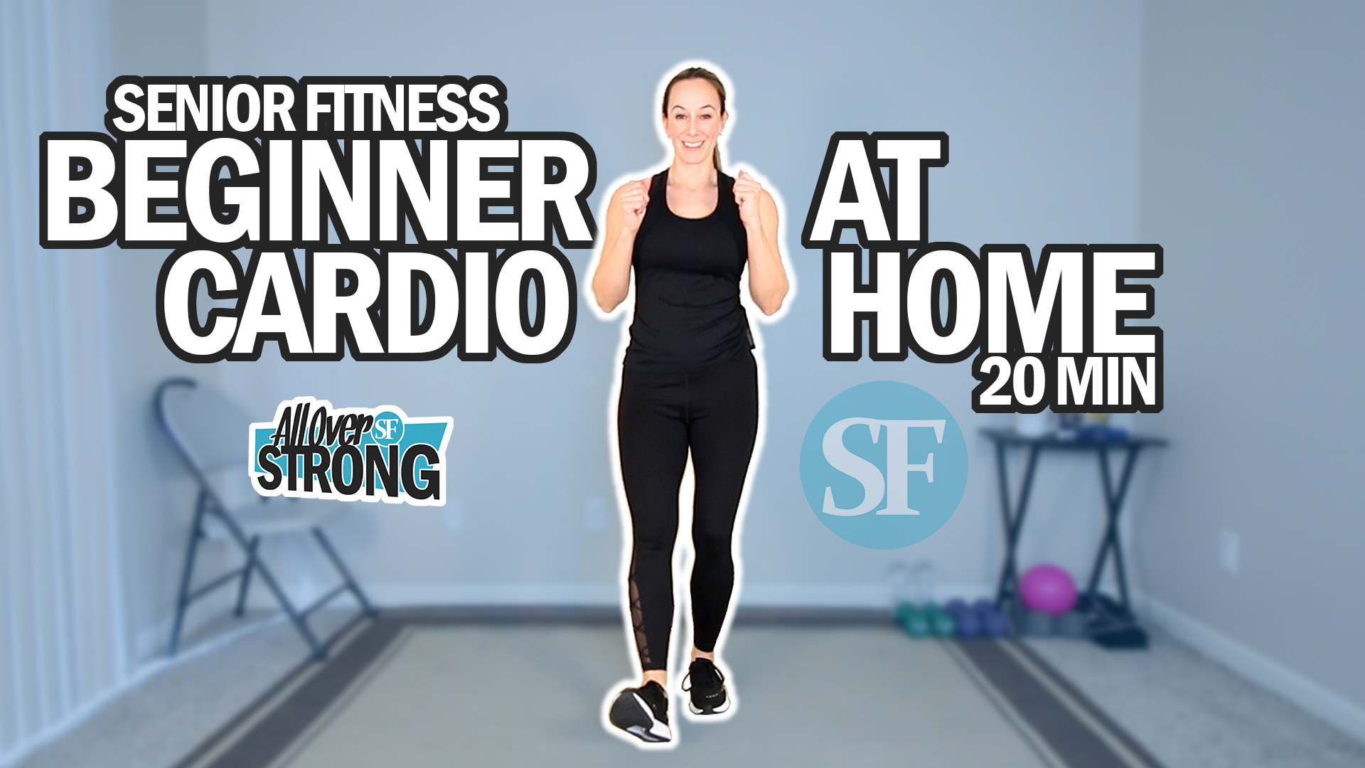 Beginner Cardio Workout At Home For Seniors | 20 Min - Senior Fitness ...