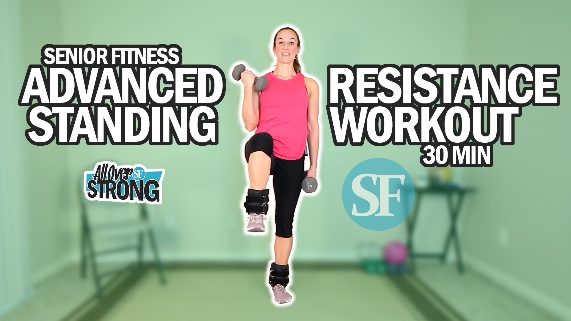 Advanced Standing Resistance Workout For Seniors | 30Min - Senior ...