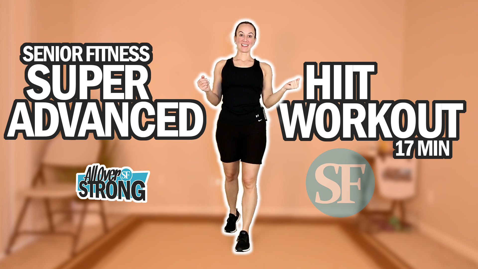 Super Advanced HIIT Workout For Seniors | 17Min - Senior Fitness With ...