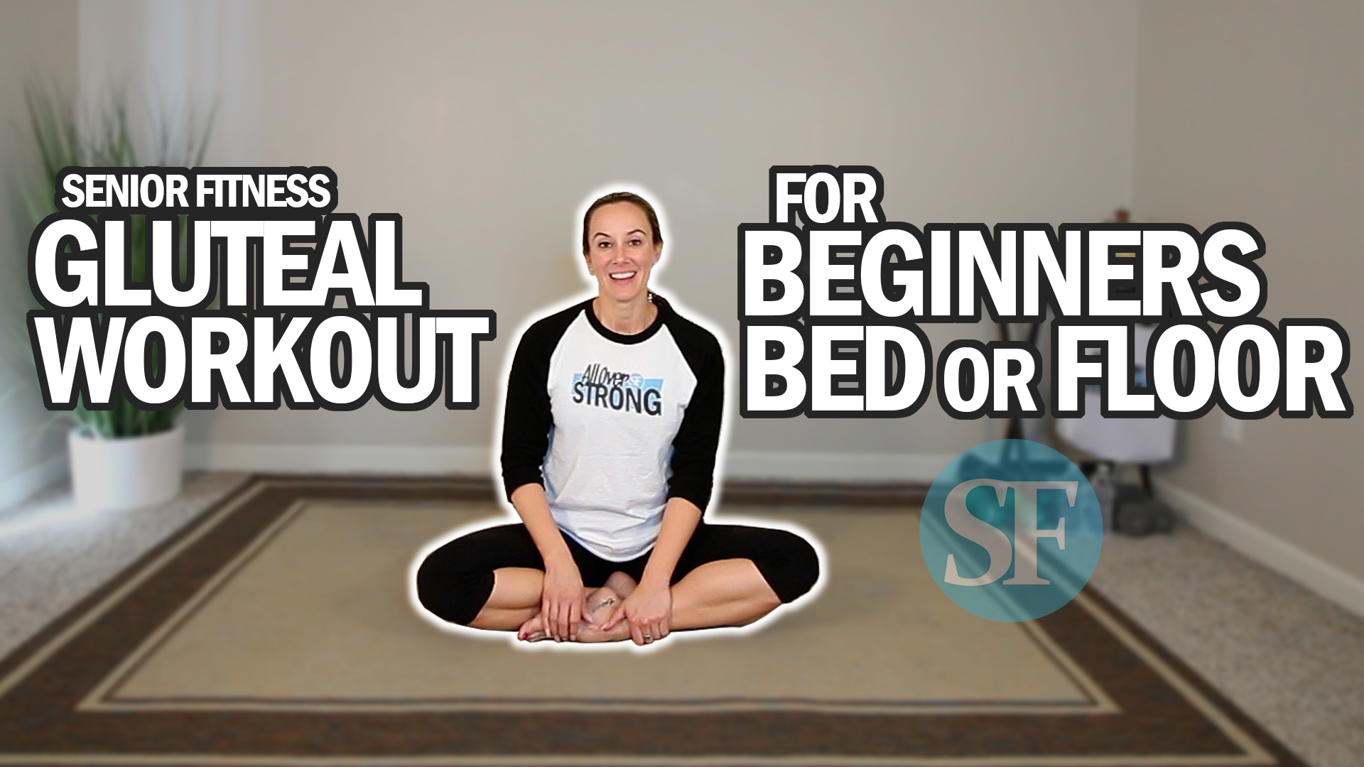 Glutes Workout For Seniors And Beginners Lying Down (Bed or Floor ...