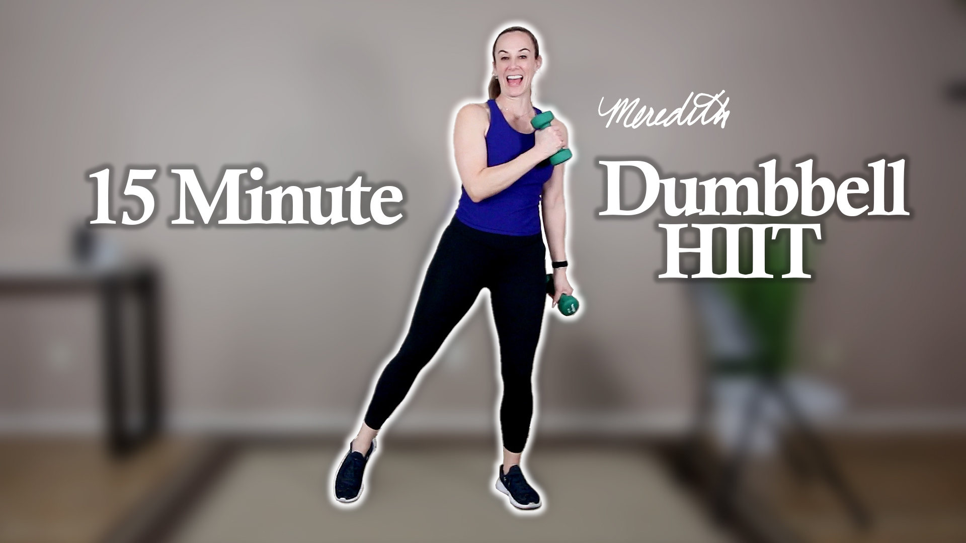 Senior Fitness 15 Minute Full Body Dumbbell Workout For Beginners "HIIT ...