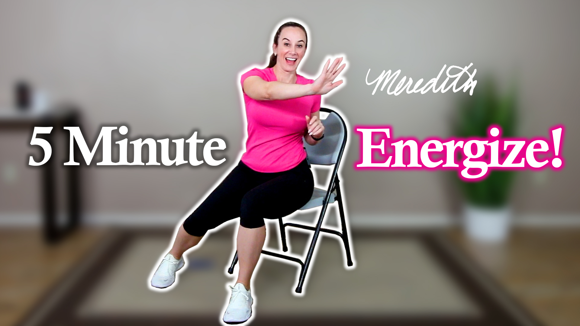 5 Minute "Wake Me Up!" Seated Cardio Workout For Beginners and Seniors ...