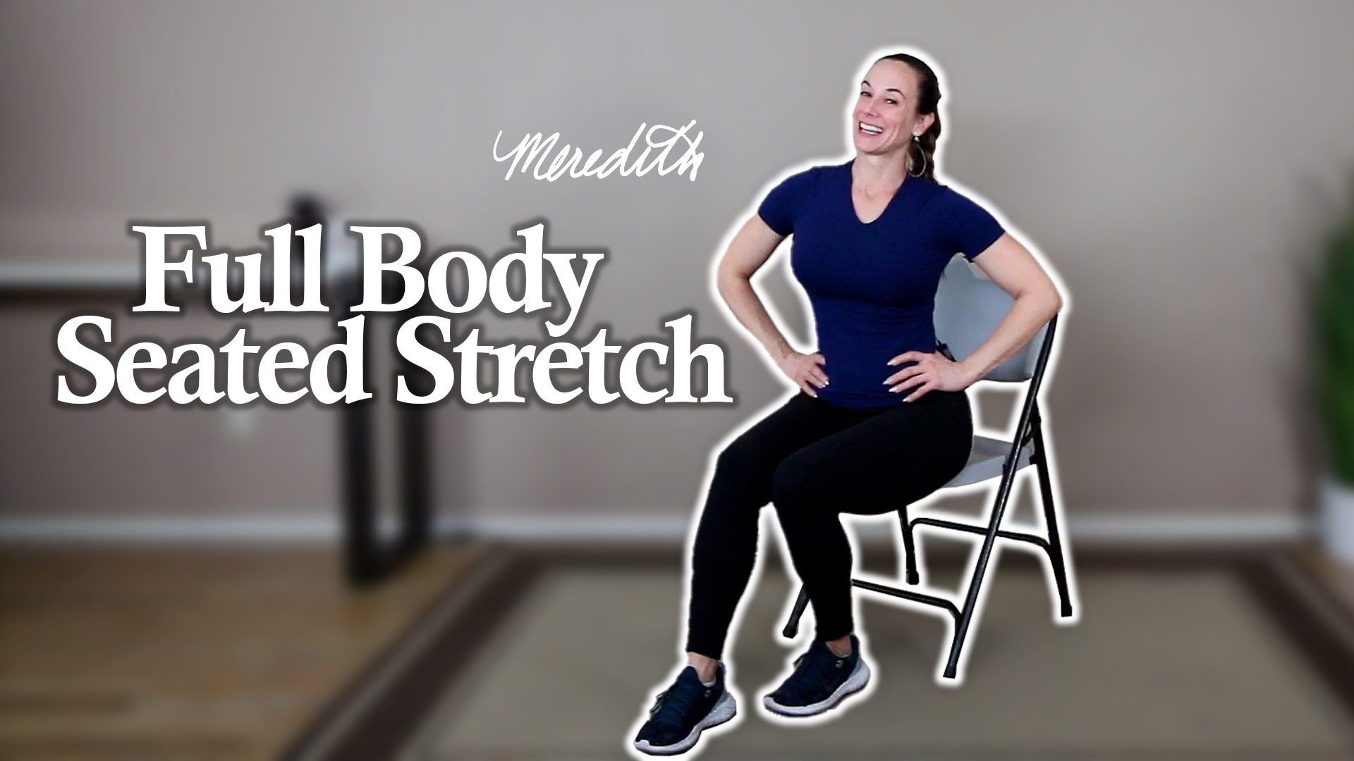 Full Body Seated Stretch and Range of Motion Workout For Seniors and ...
