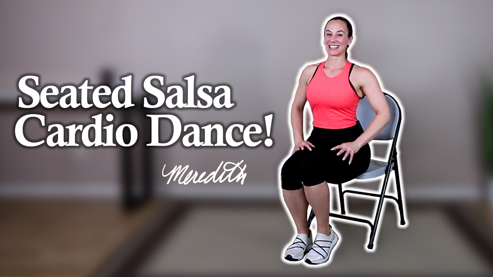 Senior Fitness - Quick Seated Salsa Cardio Dance! | Low Impact Workout ...