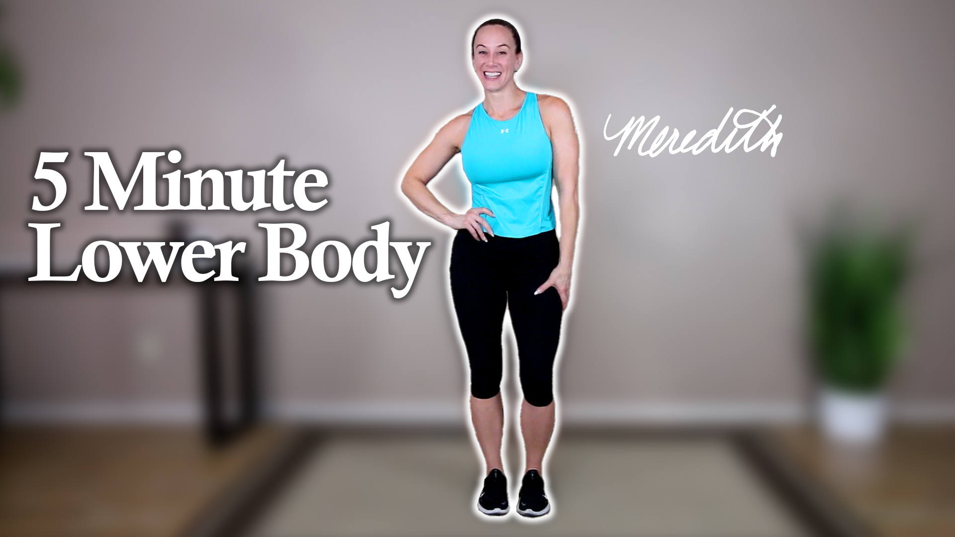 Quick 5 Minute Standing Lower Body Workout For Seniors And Beginners