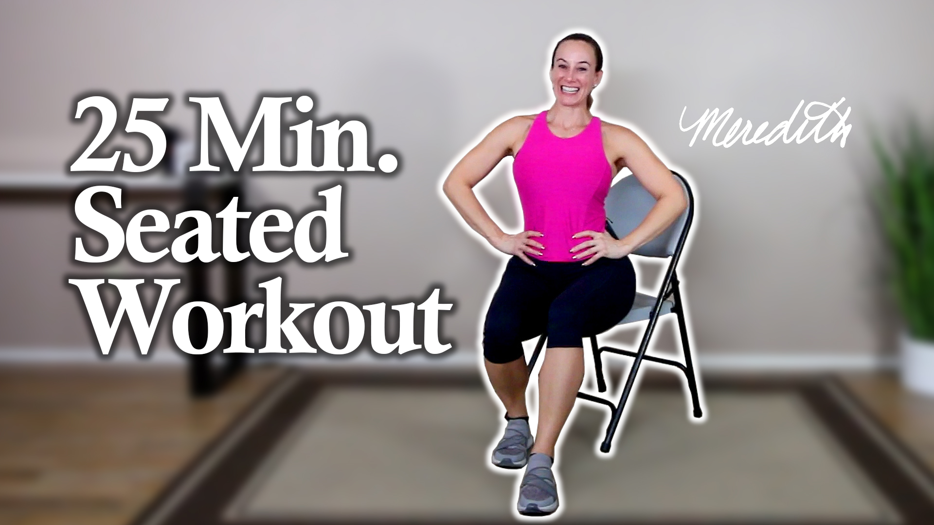 Senior Fitness Beginner Seated HIIT Workout | No Equipment Needed | 25 ...