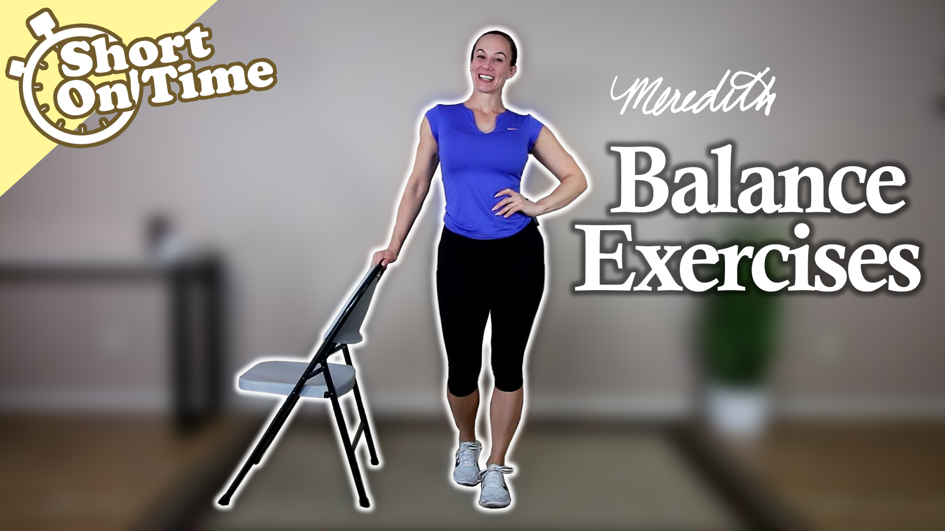 "Short On Time" Balance Exercises For Beginners And Seniors | Standing And Seated | 11 Min ...