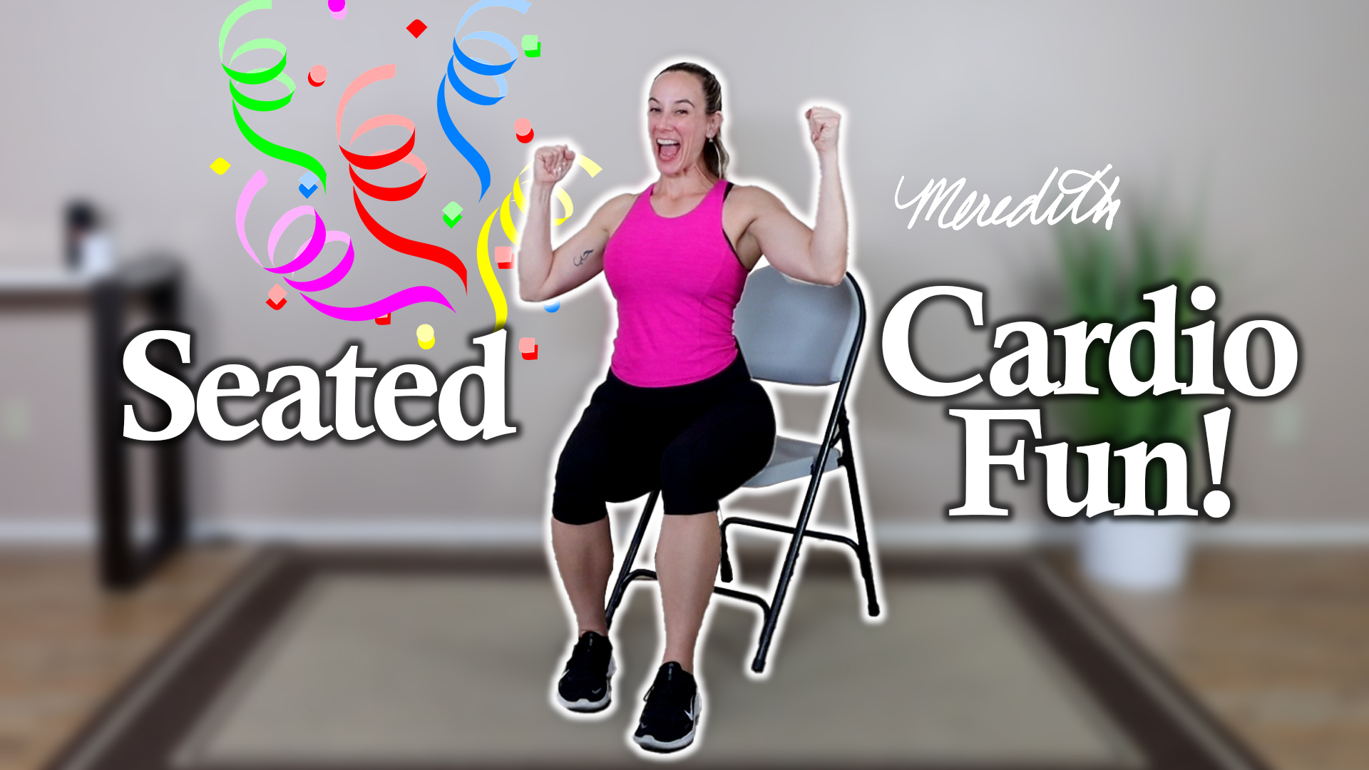 Seated Low Impact Cardio Fun! | For Seniors and Beginners | No ...