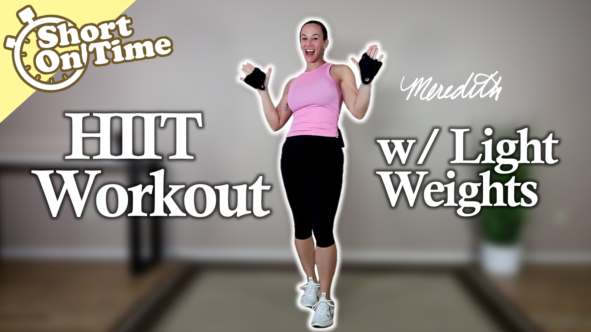 "Short On Time" Standing HIIT Workout For Seniors w/ Light Weights | 15 ...