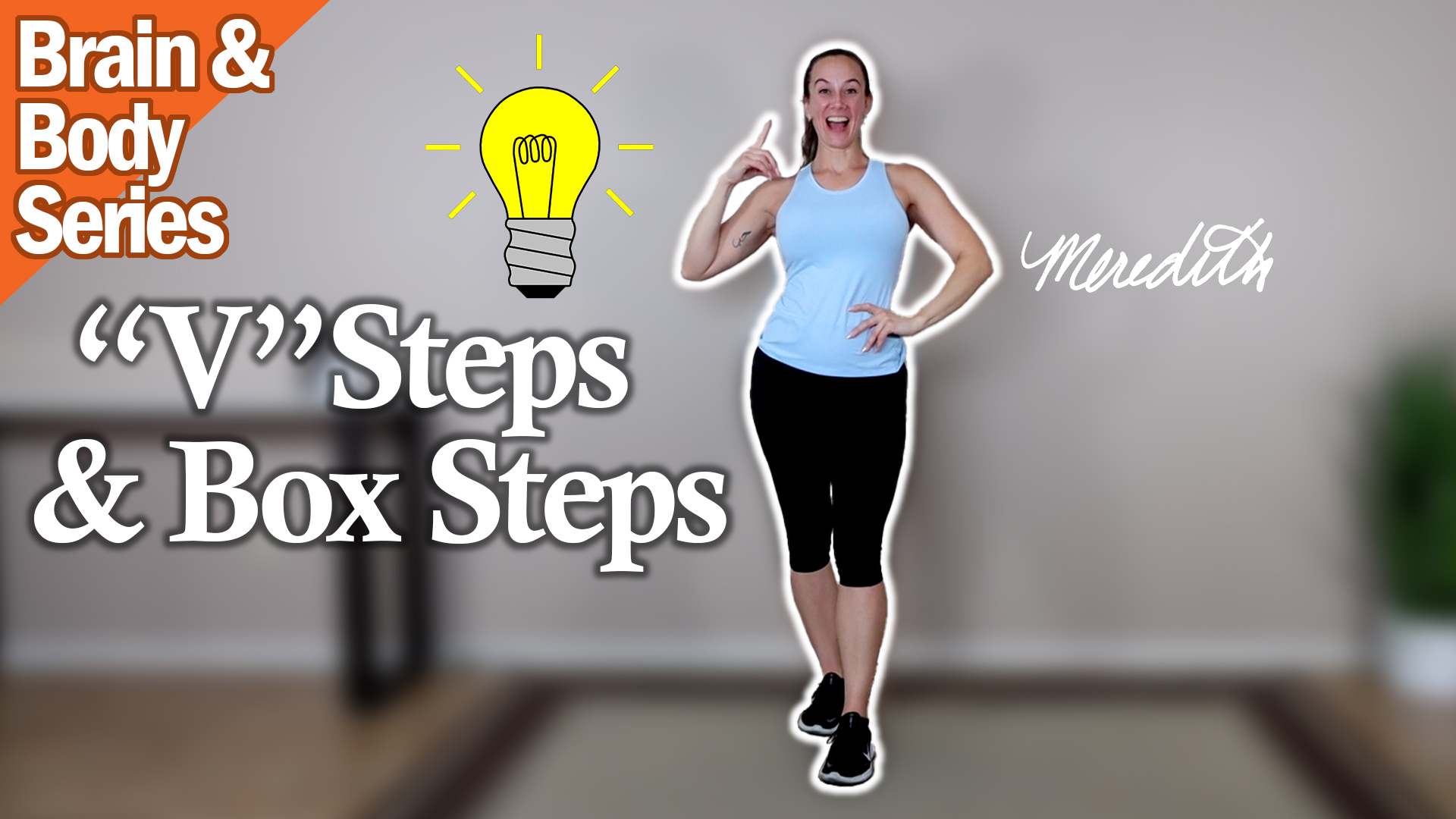 Senior Fitness "Brain & Body" Workout | "V" Steps & Box Steps ...