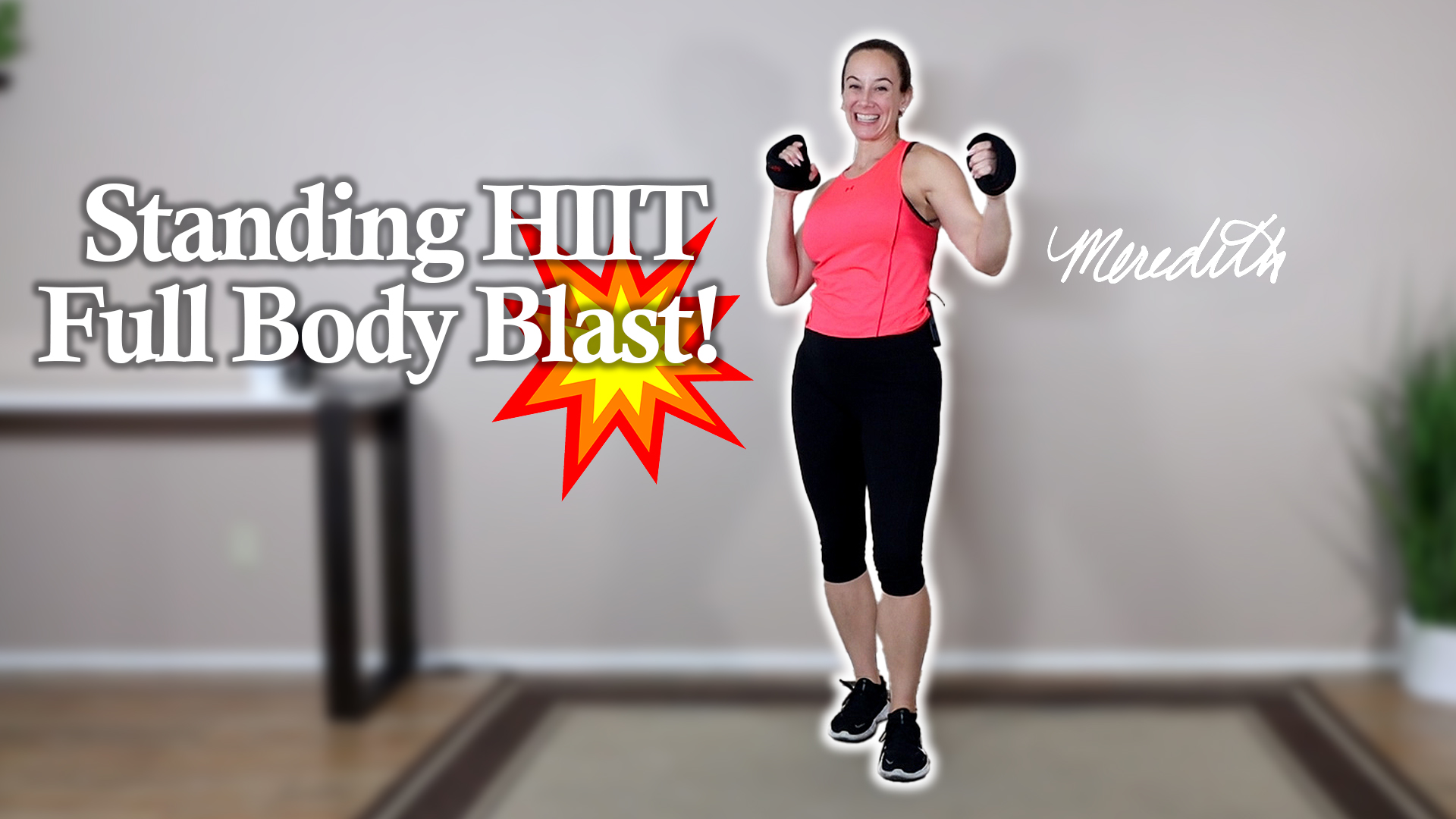"Full Body Blast" Standing HIIT Workout For Seniors | Weights Optional ...