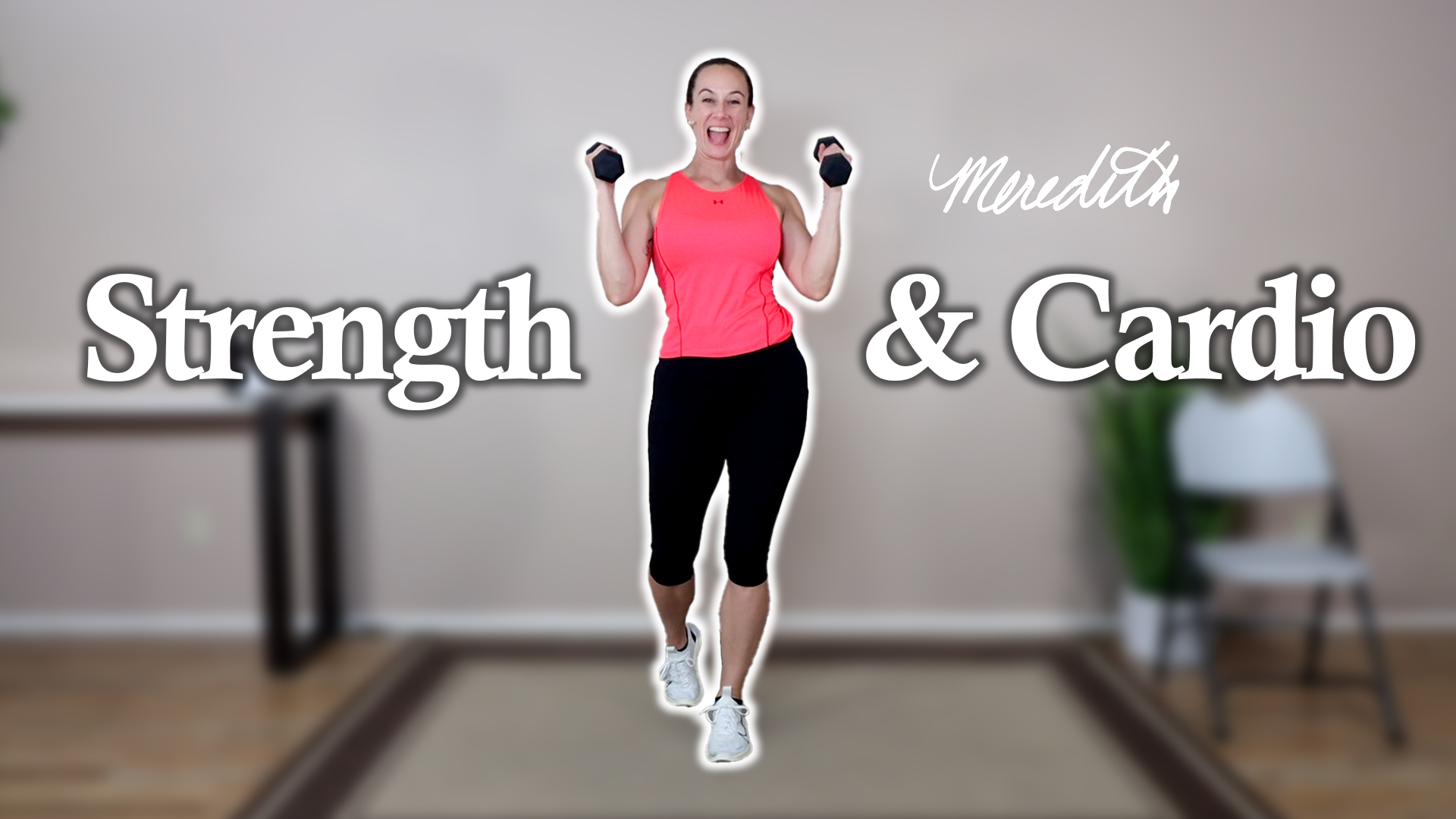 "Strength & Cardio" HIIT Workout For Seniors w/ Seated Core To Finish ...